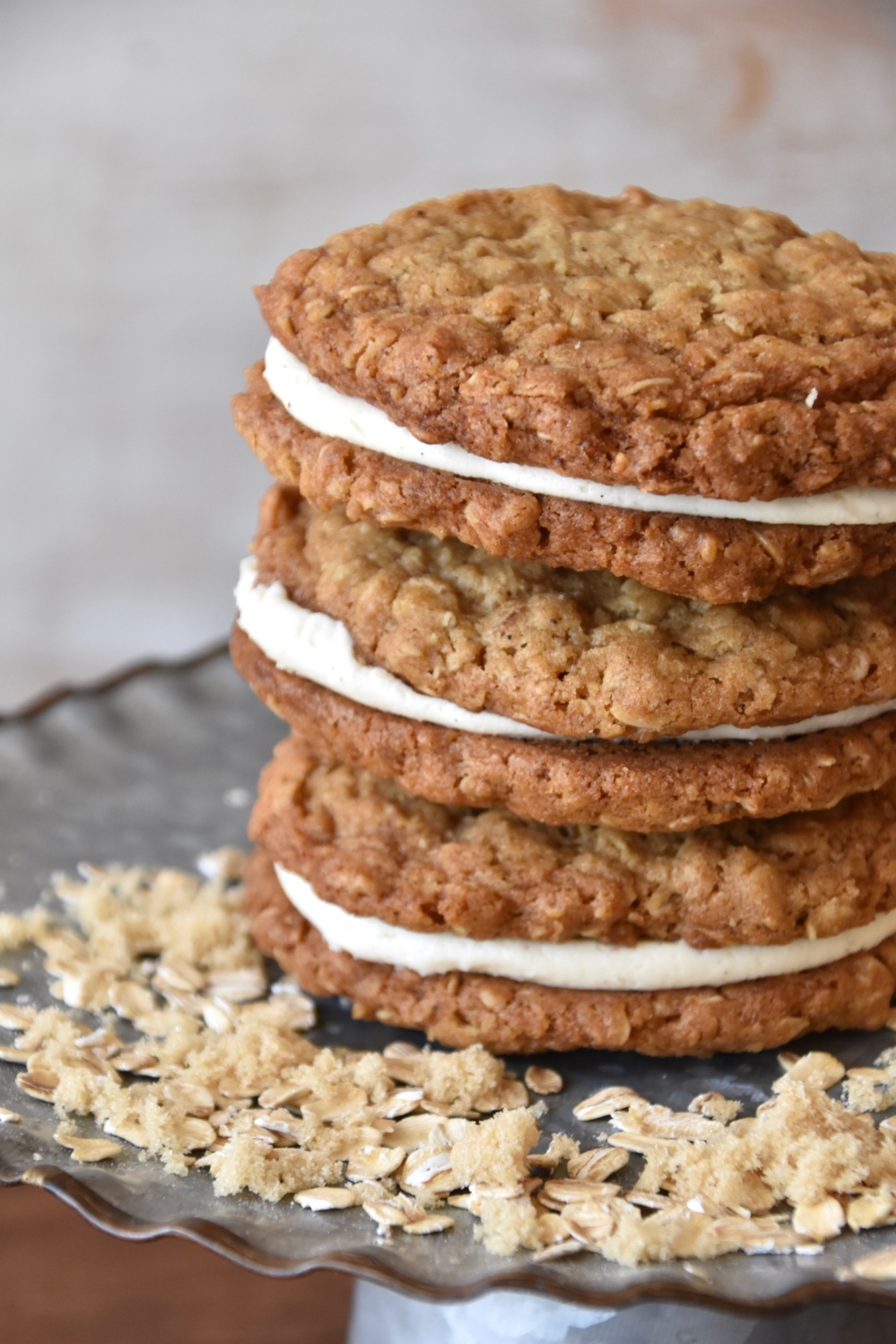 Oatmeal Cream Pie - Bake Me Treats